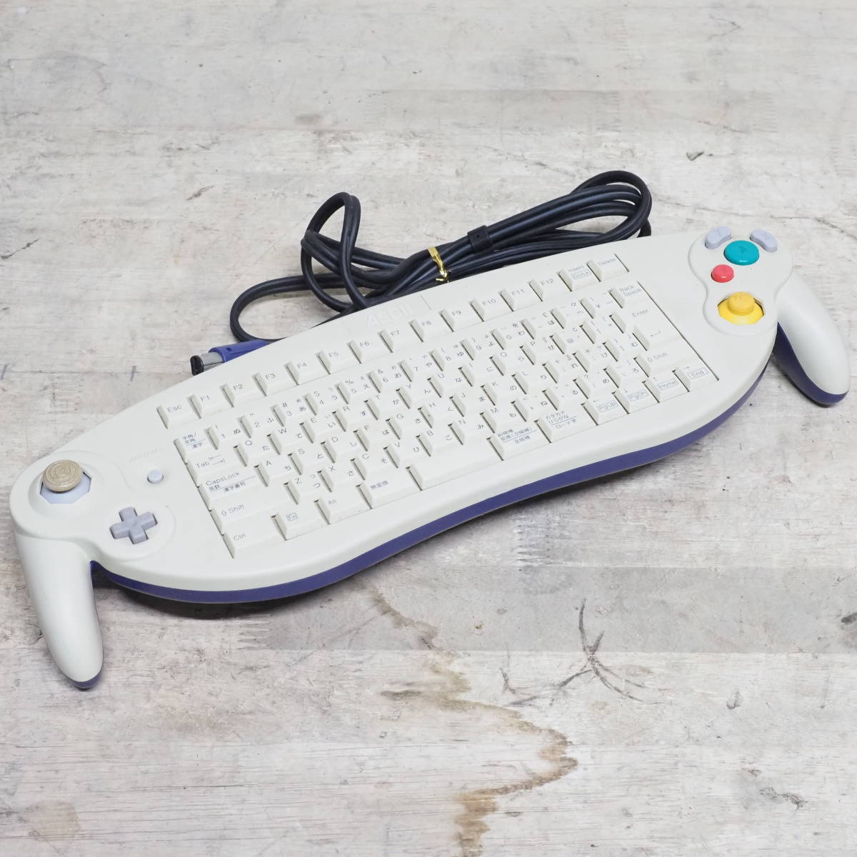 【傷や汚れあり】it) ゲームキューブ ASCII KEYBOARD CONTROLLER ASC-1901PO ジャンクの落札情報詳細 ...