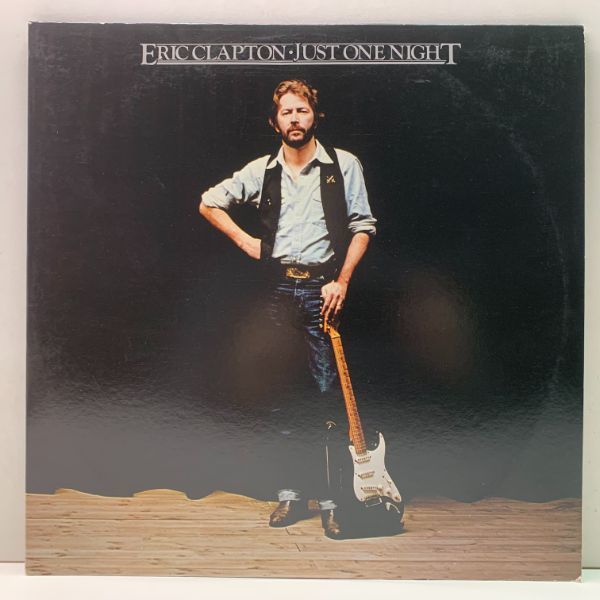 【目立った傷や汚れなし】USオリジナル 2LP 16表記 ERIC CLAPTON Just One Night ('80 RSO ...