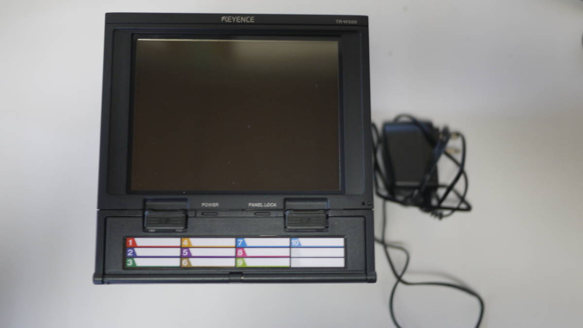 KEYENCE TR-W550 タッチ型ペーパレスレコーダ 5型 ポータブルタイプ / 通電チェックのみ【中古】J の落札情報詳細| ヤフオク落札価格情報 オークフリー