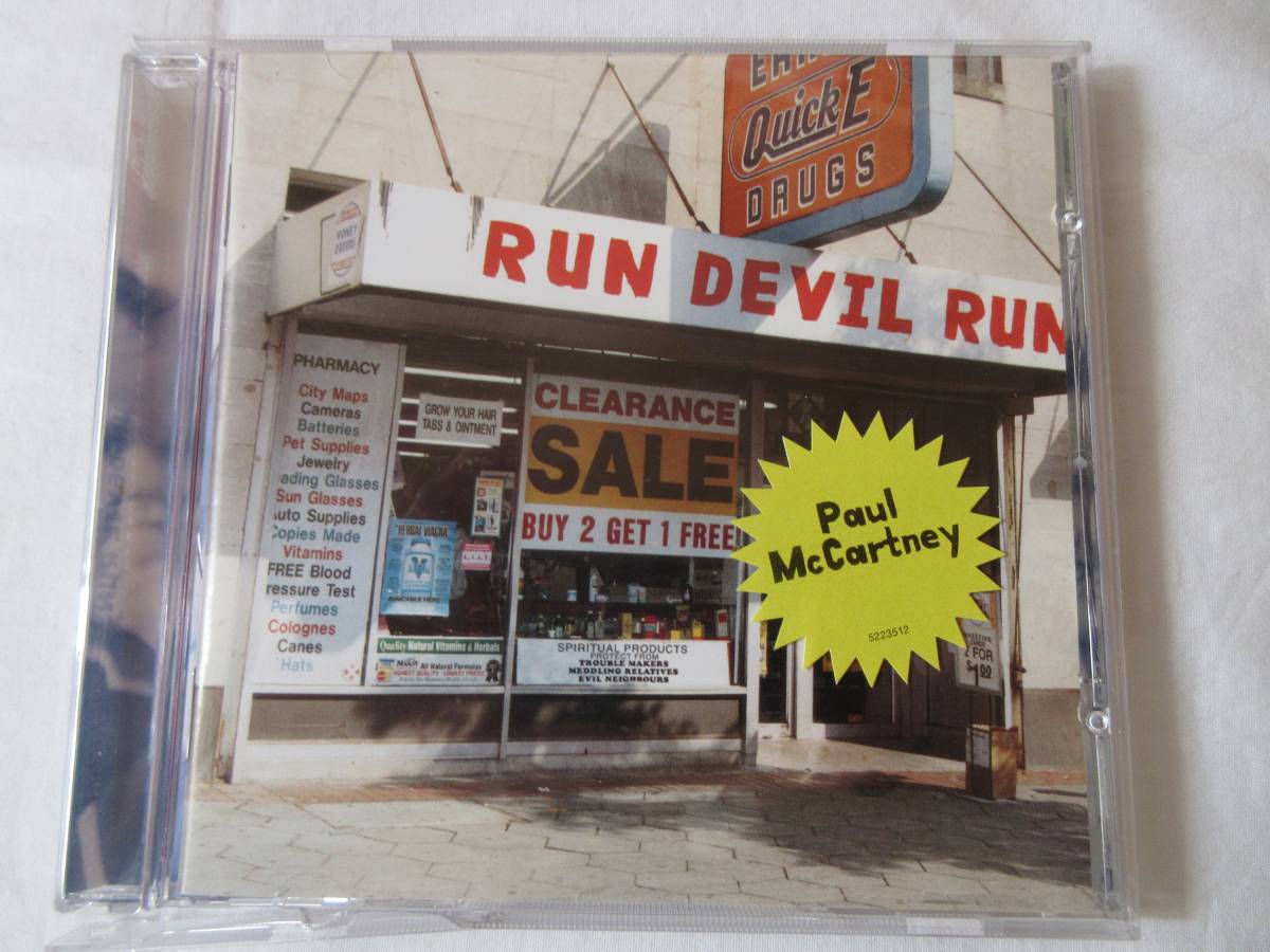 【やや傷や汚れあり】2204/CD/Paul McCartney/ポール・マッカートニー/Run Devil Run/ラン・デヴィル・ランの ...