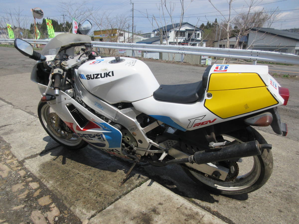 【傷や汚れあり】【ジャンク】SUZUKI RGV250 ガンマ （VJ21A)【書あり】 ペプシカラーの落札情報詳細 - ヤフオク落札価格検索 オークフリー