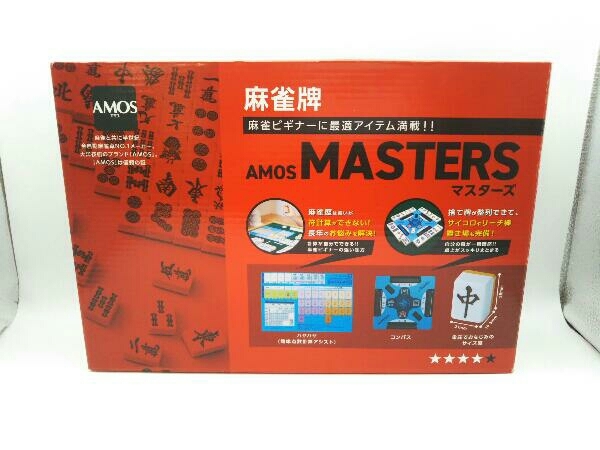 【やや傷や汚れあり】麻雀牌 AMOS MASTERS アモス マスターズ 店舗受取可の落札情報詳細 - ヤフオク落札価格検索 オークフリー