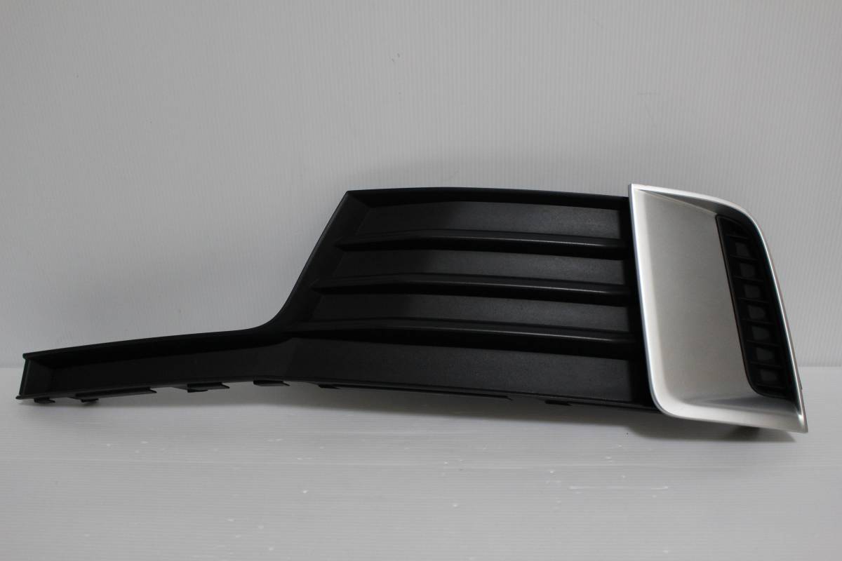 【目立った傷や汚れなし】アウディA3 スポーツバック 8V 純正 左 フロント バンパー ロア グリル ガーニッシュ 8V3.807.681 ...