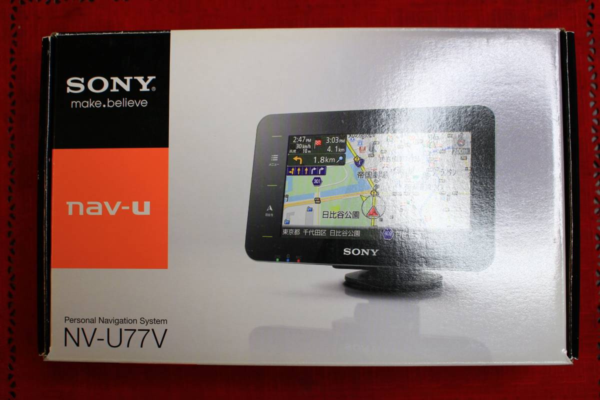 【やや傷や汚れあり】【送料無料】 ソニー SONY ポータブルカーナビ NV-U77V nav-u 走行時に操作可能 の落札情報詳細| ヤフオク落札価格情報 オークフリー