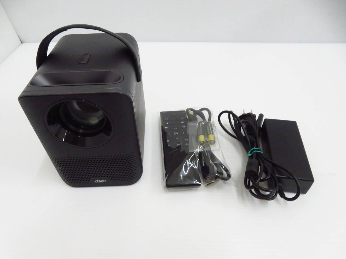 【やや傷や汚れあり】kd46) DSER DP1120 Black ホームプロジェクター 小型 コンパクトの落札情報詳細 - ヤフオク落札価格 ...