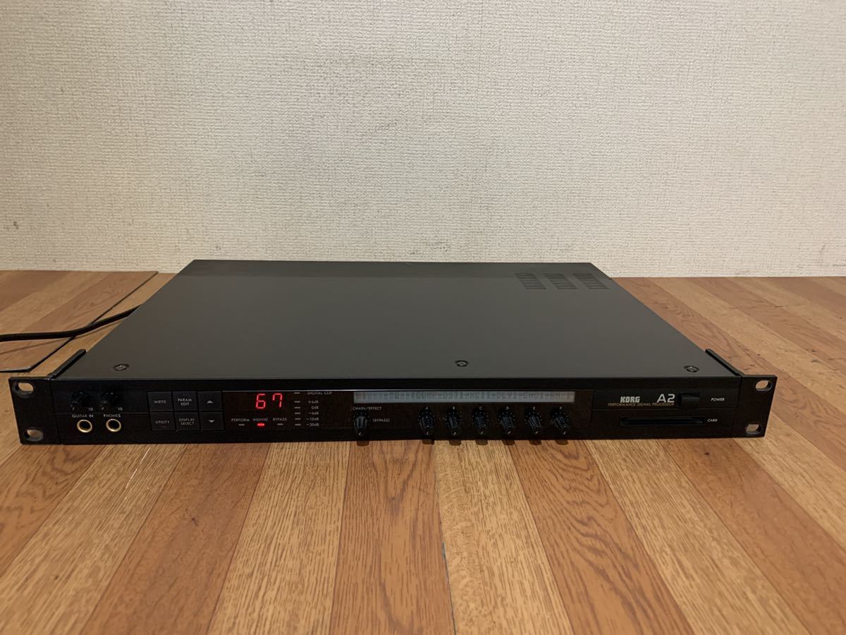 【傷や汚れあり】入電確認のみ KORG A2 マルチエフェクター パフォーマンス シグナル プロセッサー 動作未確認 コルグ 佐川急便対応のみ kkの落札情報詳細 - ヤフオク落札価格検索 ...