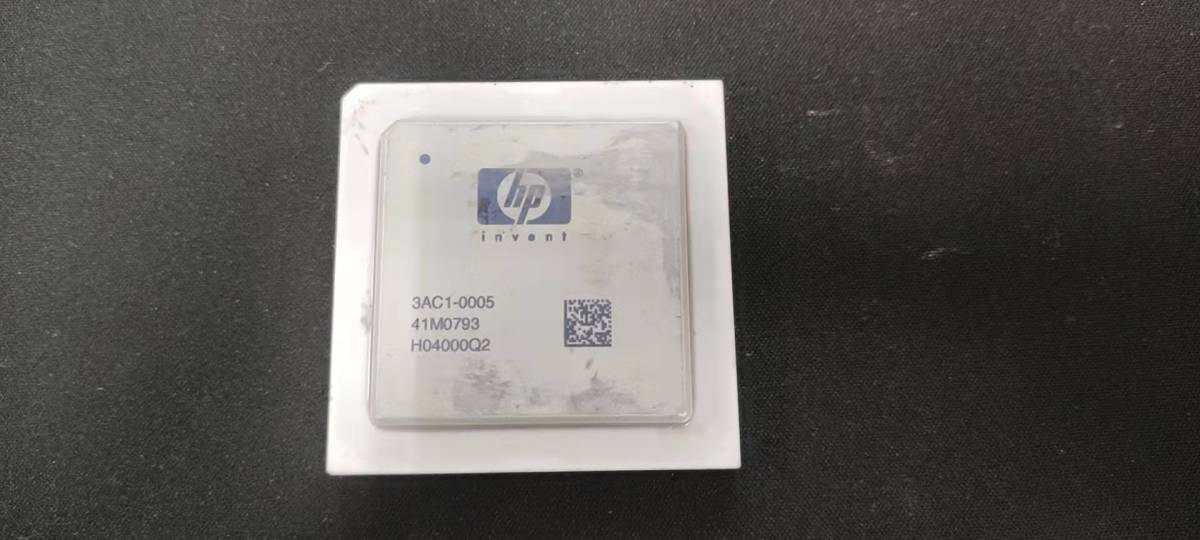 【傷や汚れあり】動作未確認 HP 3AC1-0005 Microprocessor PA-RISC CPU 41M0793 Ceramic ...