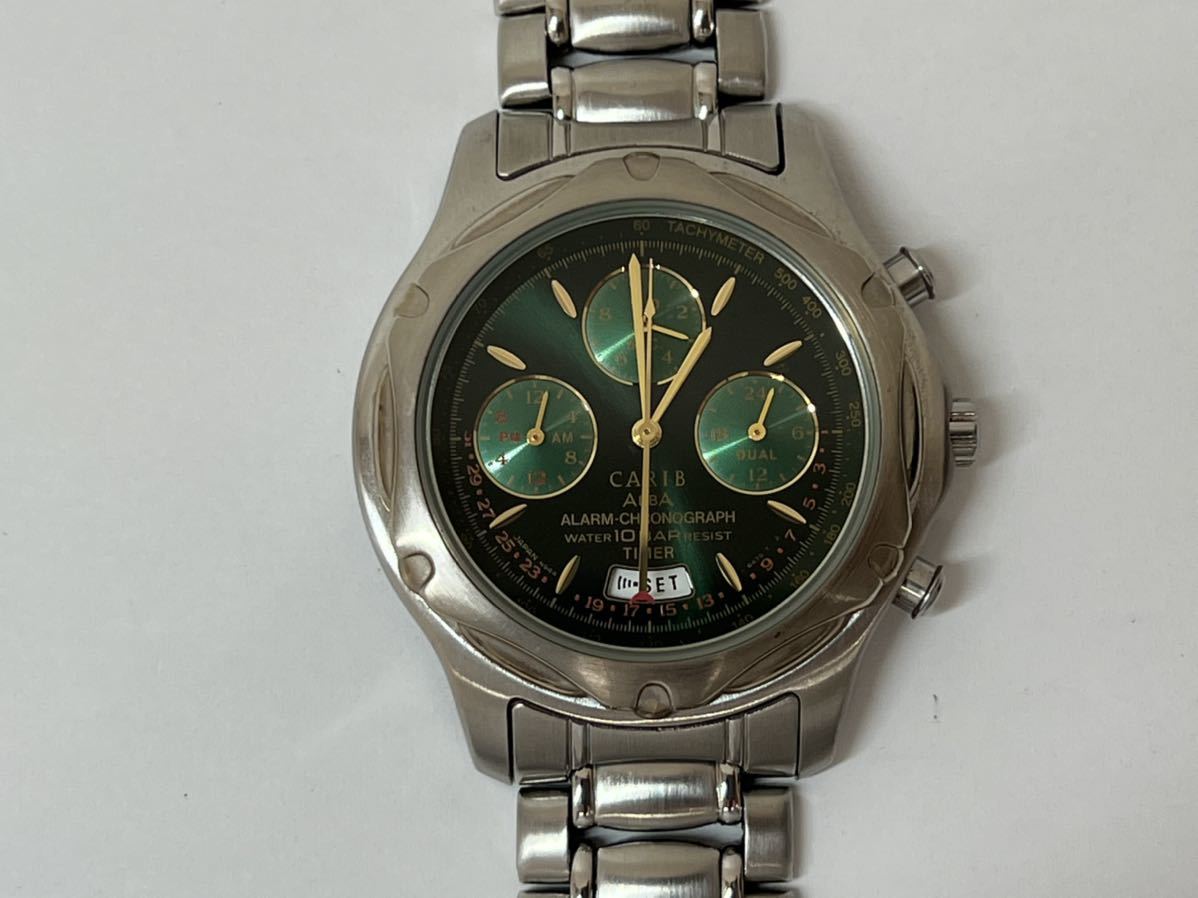 希少【動作品】セイコー ALBA CARIB Y911-0A40 デジアナ SEIKO アルバ カリブ 二重面相 の落札情報詳細| ヤフオク ...