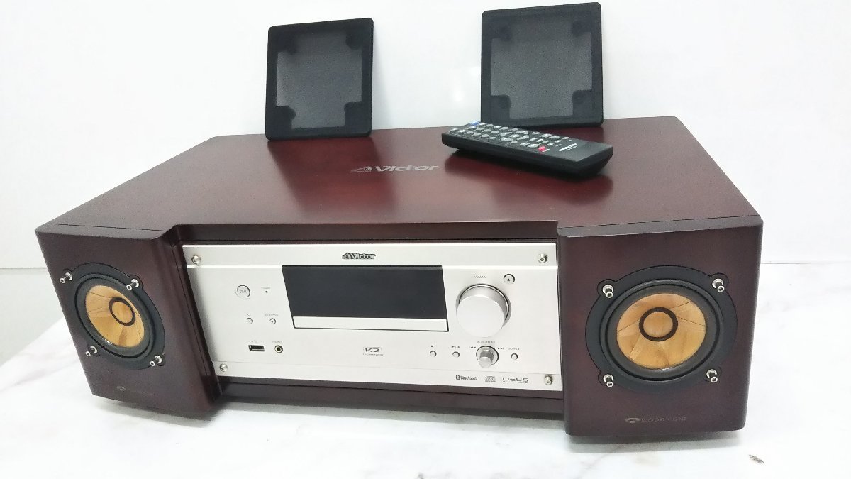 【やや傷や汚れあり】J154★2019年製 EX-B5 Victor ビクター ウッドコーン コンパクトコンポ 新品リモコン付き 限定生産モデル 名機 の落札情報詳細| ヤフオク落札価格情報 ...