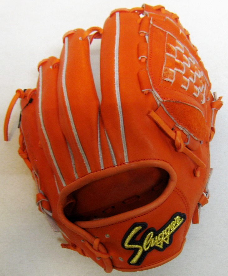 【未使用】 久保田スラッガー KSG-MP24 硬式 内野用 右投げ用 Fオレンジ×Fオレンジ Lサイズ 湯もみ型付け済み の落札情報詳細 - ヤフオク落札価格検索 オークフリー