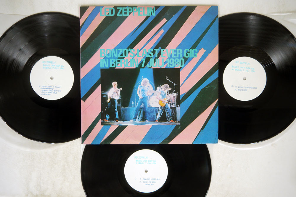 【目立った傷や汚れなし】ブート LED ZEPPELIN/BONZO'S LAST EVER GIG IN BERLIN 7 JULI ...