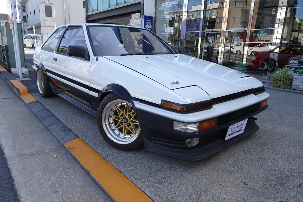 【走行距離 250,355 km】☆実動・書類アリ☆S61 AE86 スプリンタートレノ 2ドア GT-APEX 白黒 5MT 111 5バルブエンジン搭載 改造多数 サーキット遊び 現車確認 ...