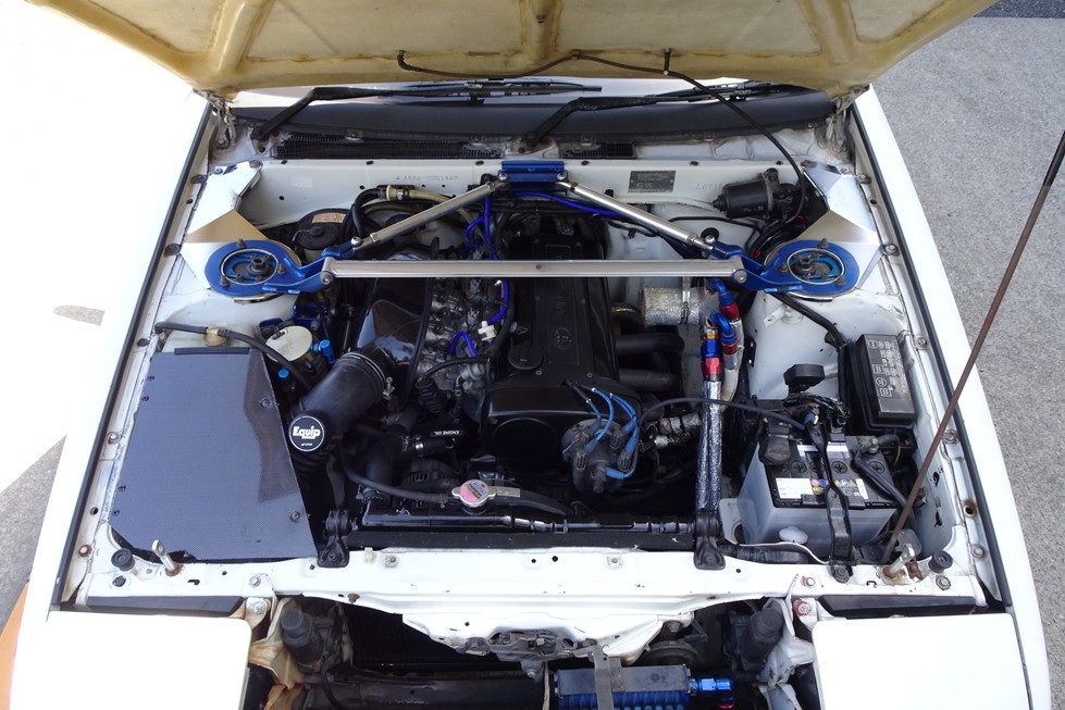 【走行距離 250,355 km】☆実動・書類アリ☆S61 AE86 スプリンタートレノ 2ドア GT-APEX 白黒 5MT 111 5バルブエンジン搭載 改造多数 サーキット遊び 現車確認 ...