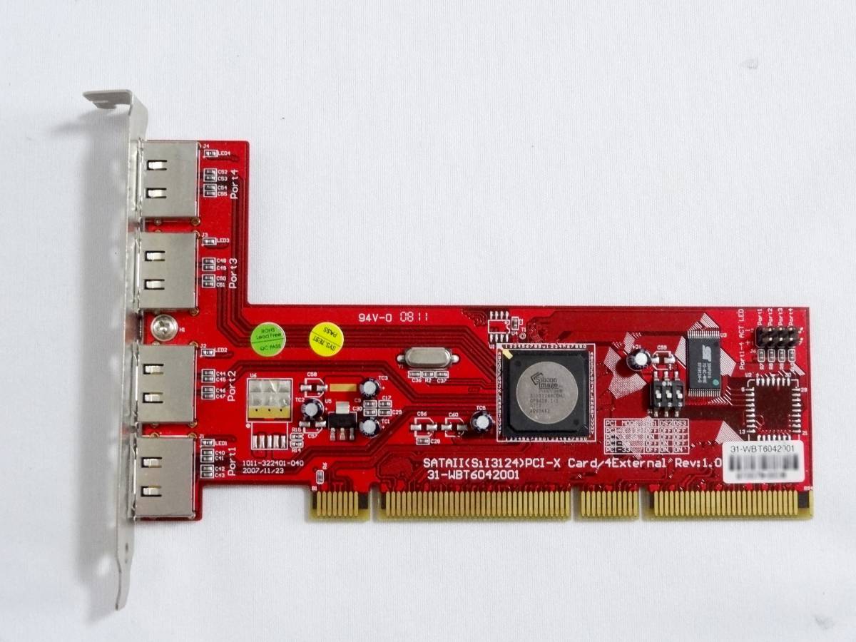 【やや傷や汚れあり】[SATA2/eSATA/2port PCIe接続] SONNET TEMPO SATA E2P BOX ...