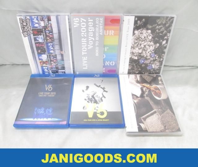 【やや傷や汚れあり】V6 DVD/Blu-rayセット LIVE TOUR 2013 Oh! My! Goodness!/LIVE TOUR 2015 SINCE 1995～FOREVER 等 ...