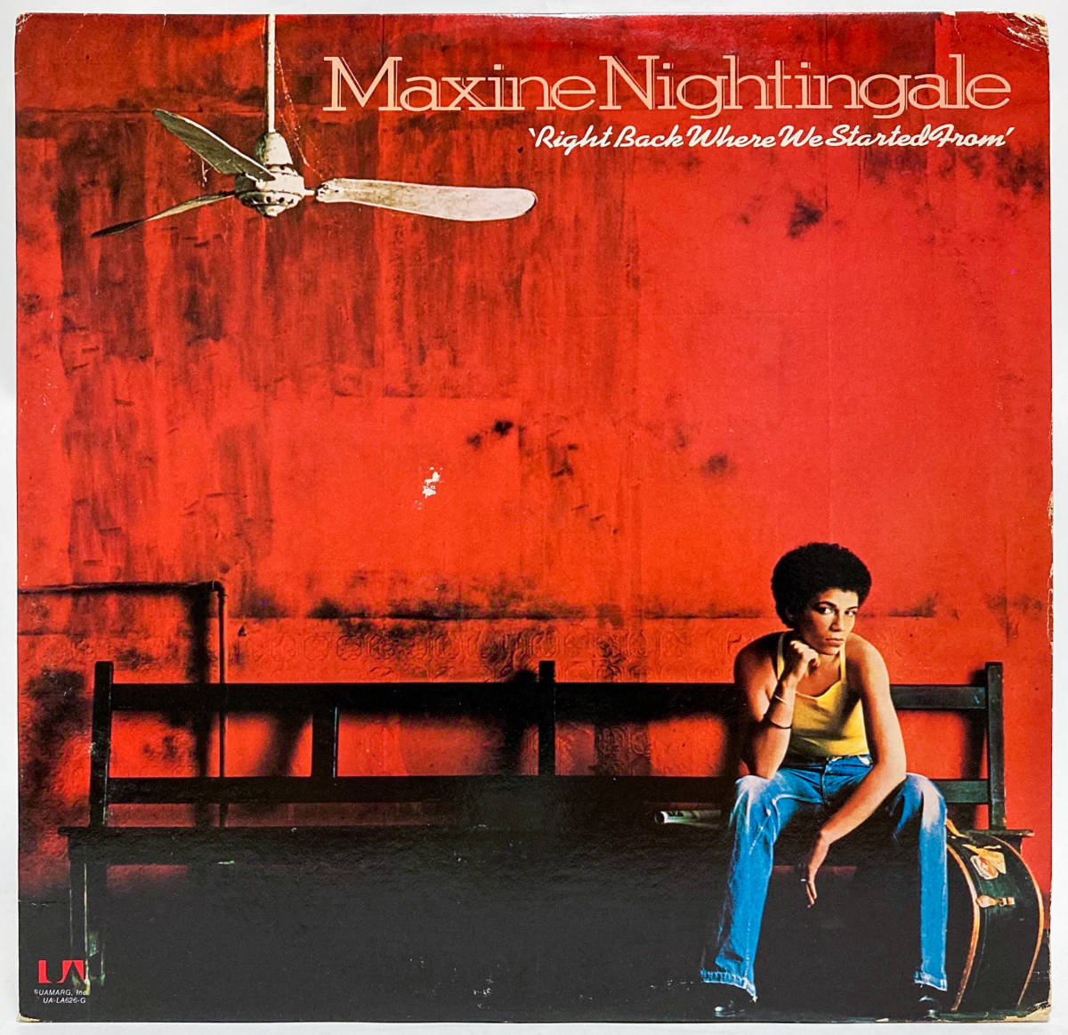 【やや傷や汚れあり】[LP] '76米Orig / Maxine Nightingale / Right Back Where We ...
