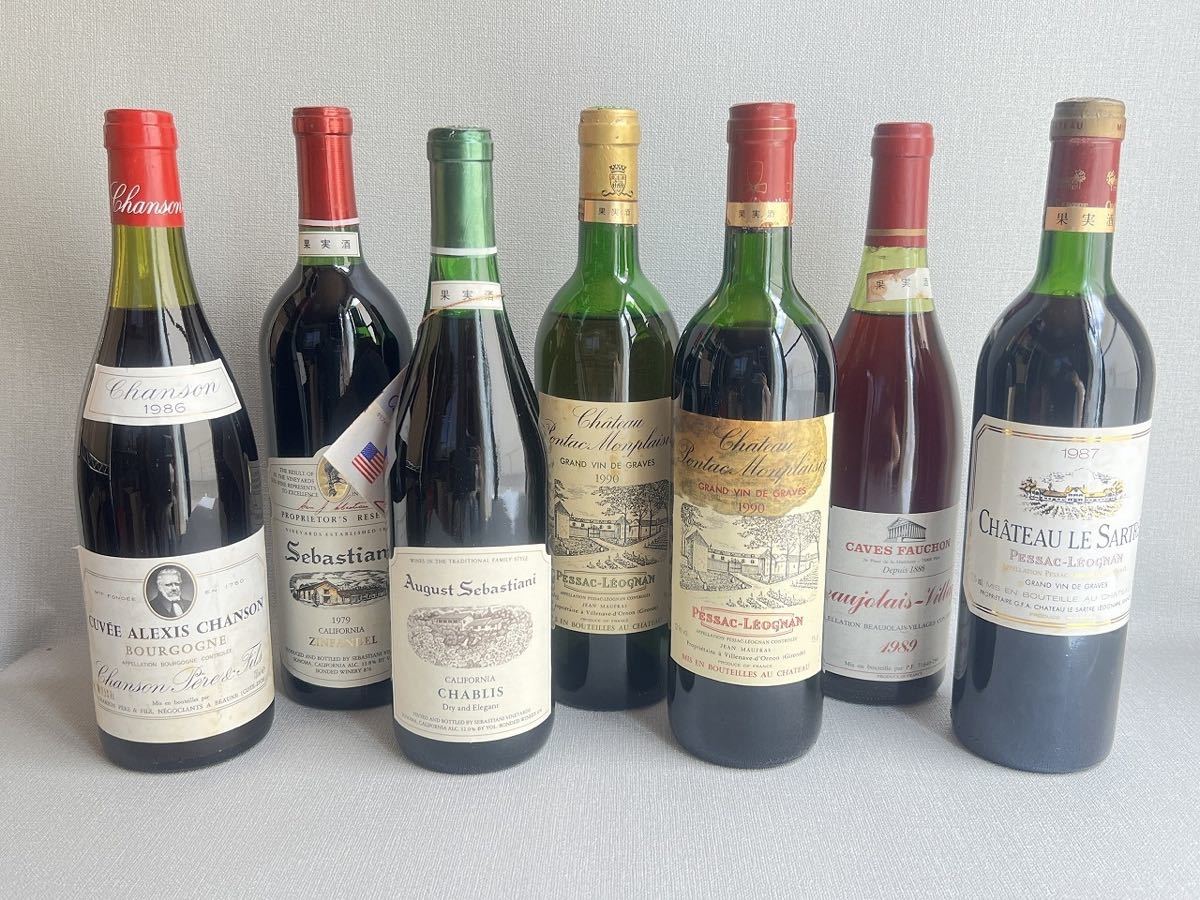 【新品】【ワイン在庫処分！4本セット！】キャンティ 2002年、August Sebastiani BURGUNDY、PRIMAVERA ...