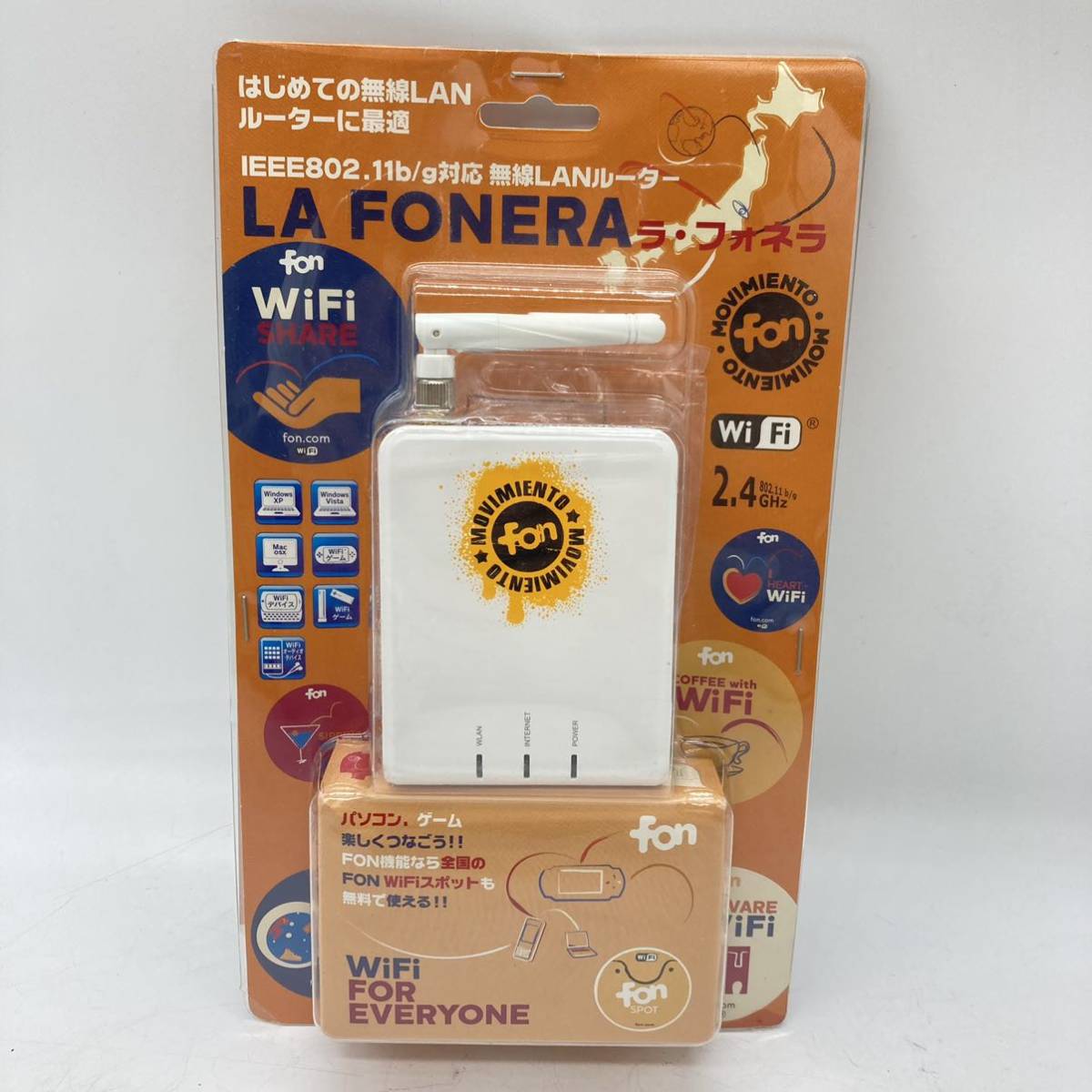 【傷や汚れあり】無線LANルーター fon router LA FONERA 2.0 FON2202 の落札情報詳細| ヤフオク落札価格情報 ...