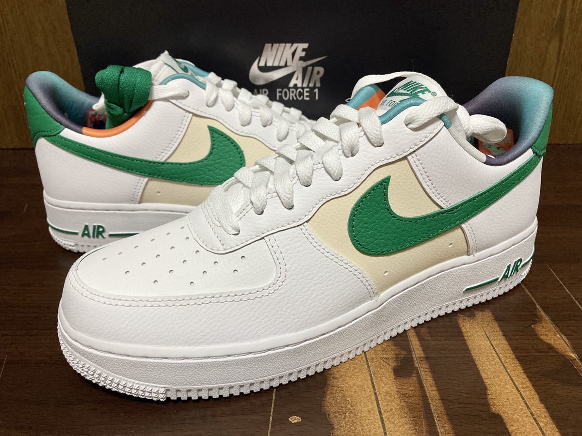 【未使用】22年製 NIKE AIR FORCE 1 LV8 EMB EMBEDDED ナイキ エアフォース AF1 SWOOSH ...