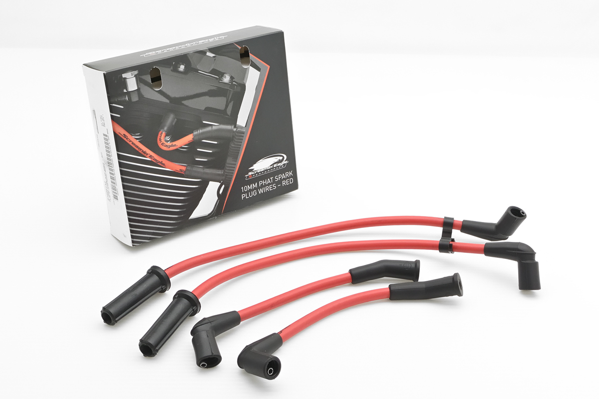 【傷や汚れあり】31600112 スクリーミンイーグル 10mm スペシャルスパークプラグワイヤー / レッド '18～ ソフテイル の落札 ...