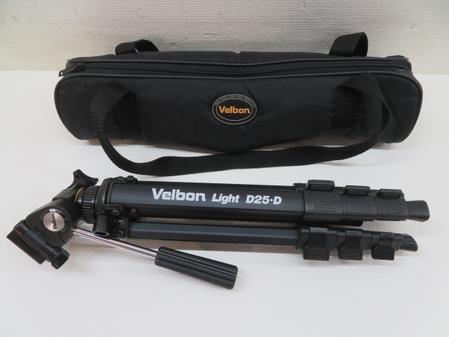 【傷や汚れあり】★★Velbon Light D25・D 三脚 ベルボン カメラ用品 ケース付き USED 58424★★！！の落札情報詳細 ...