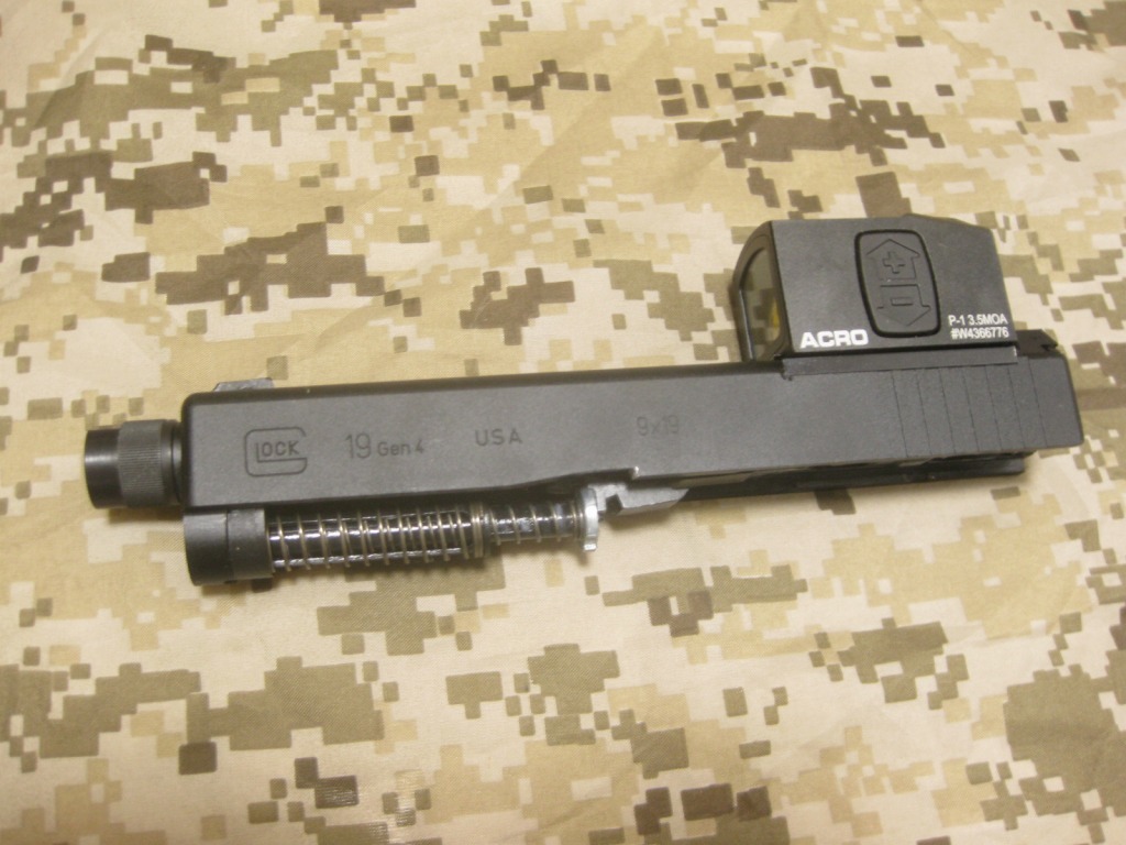 【やや傷や汚れあり】Bomber Airsoft VFC Umarex G19 Gen4 用 MOS ( MK27 Mod2 ) スライド ...