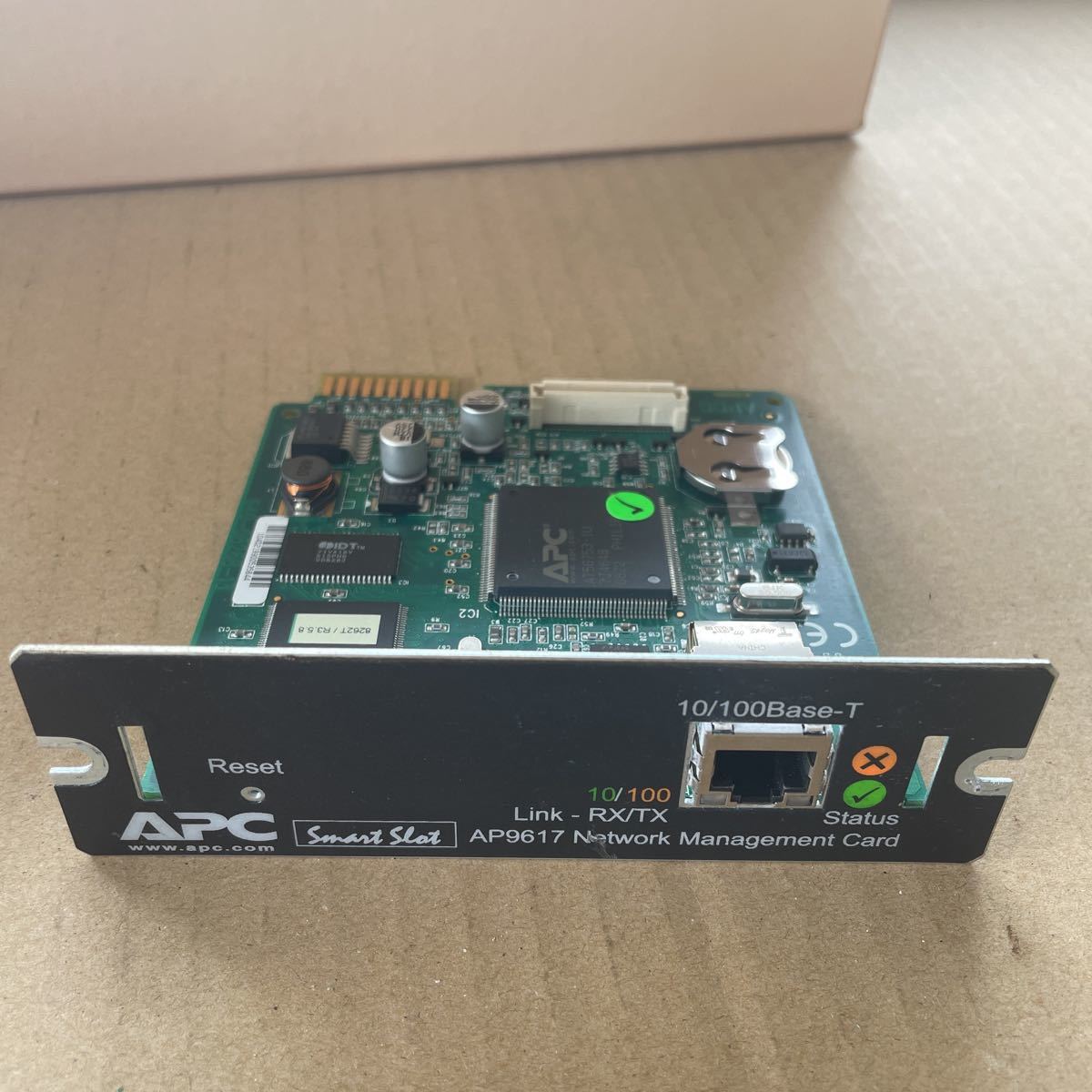 【傷や汚れあり】(11K)APC Smart-UPS用ネットワークマネジメントカード AP9617★中古現状渡し★ の落札情報詳細| ヤフオク落札価格情報 オークフリー