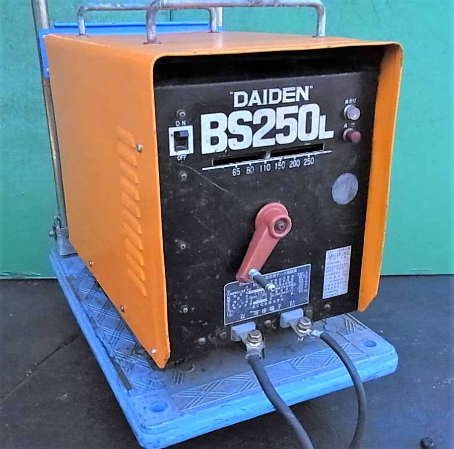 【傷や汚れあり】ま ダイヘンDAIDEN製 交流アーク溶接機 アーク溶接機 溶接機 BS-250L AC200V 現場・工場・バイク・自動車・DIYおすすめの落札情報詳細 - Yahoo ...