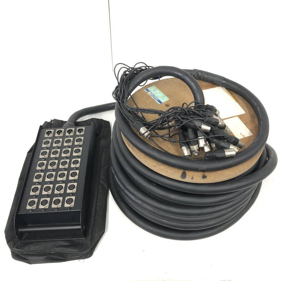 【傷や汚れあり】24ch 4リターン マルチケーブル 重量≒37.5kg ボックスカバー付き★現状品【TB】の落札情報詳細 - ヤフオク落札 ...