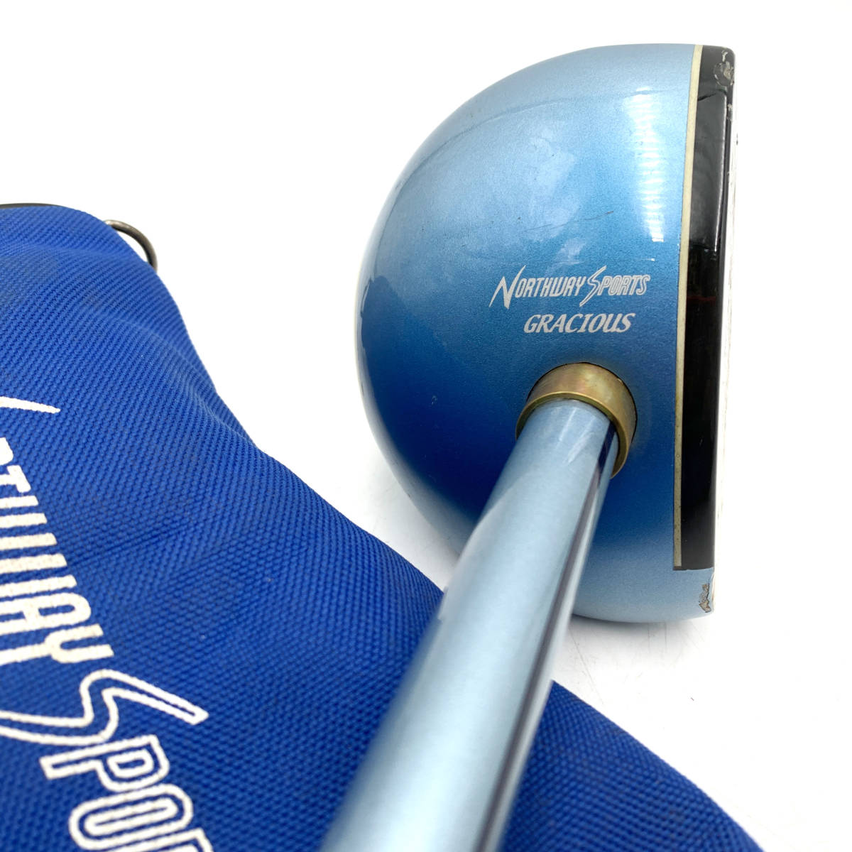 【やや傷や汚れあり】U09021 パークゴルフ クラブ NORTHWAY SPORTS GRACIOUS グレイシャス WOOD PECKER ...