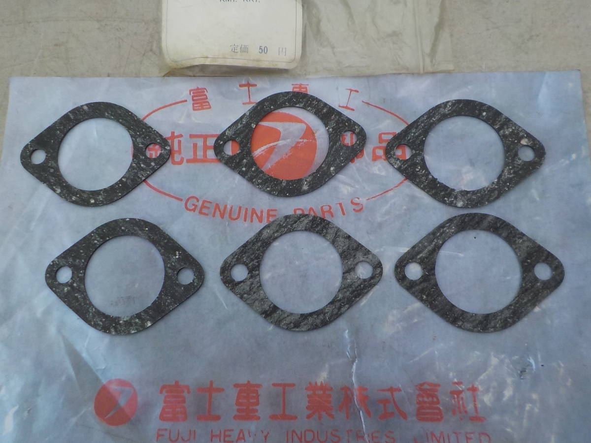 【未使用】スバル 360 レックス K23 K24 サンバー K75 K85サーモスタット ガスケット 6枚 新品 当時物 K76 K87 KM1 SUBARU 31755-1900 の落札 ...