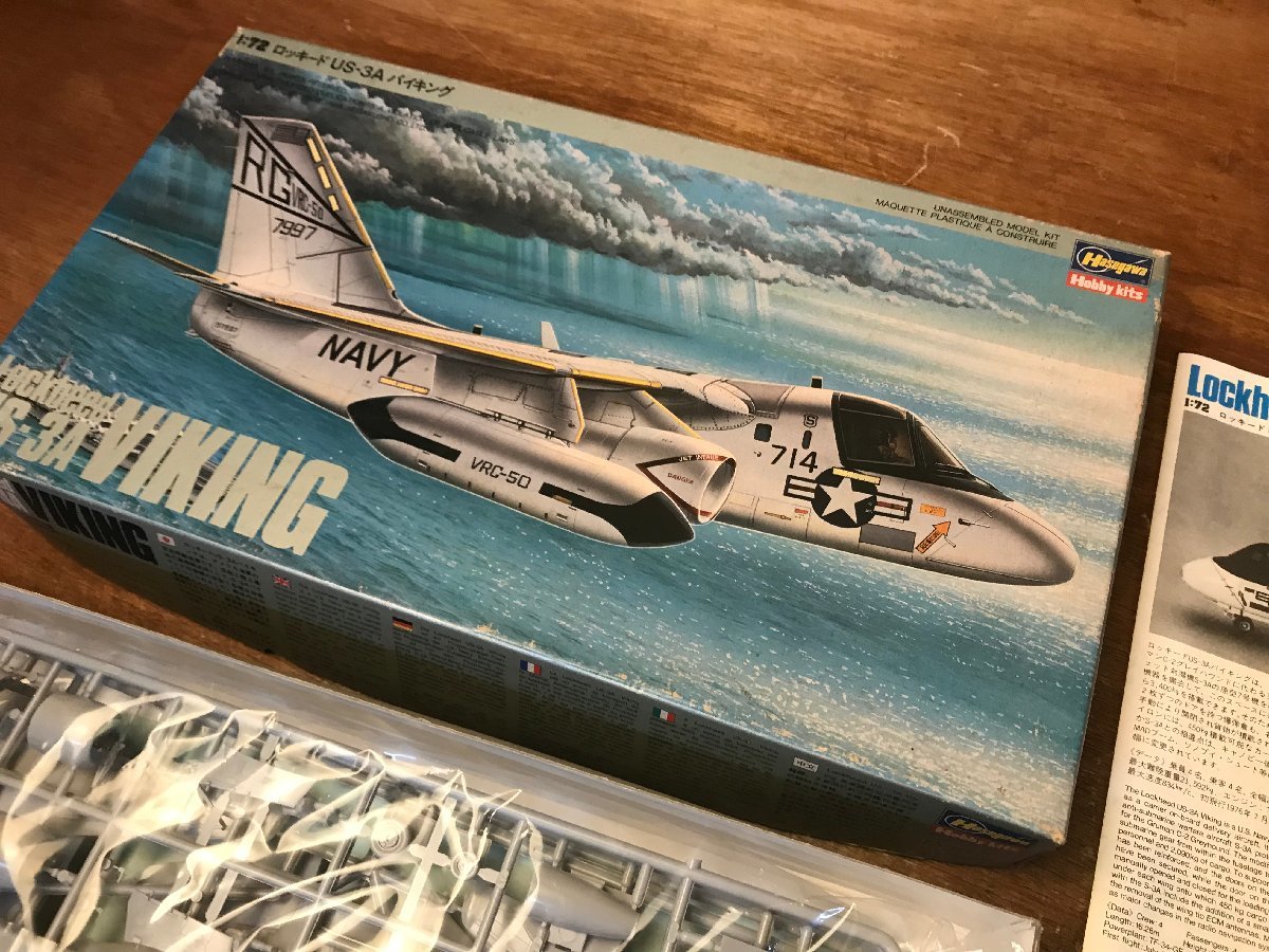【未使用】CC-7192 送料無料 ロッキード US-3A バイキング VIKING 1/72 ハセガワ Hasegawa 飛行機 戦闘機 ...
