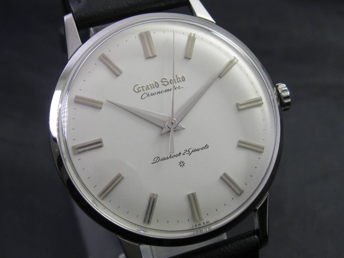 【やや傷や汚れあり】希少 Grand Seiko/グランドセイコー ファーストモデル SS/ステンレス Cal.3180 手巻 動作確認・新品仕上済の落札情報詳細 - Yahoo!オークション ...