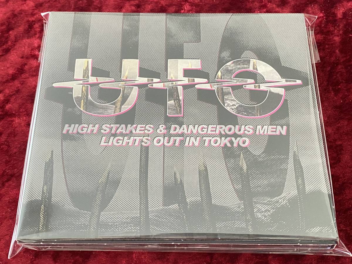 【やや傷や汚れあり】 UFO 2CD HIGH STAKES AND DANGEROUS MEN LIGHTS OUT IN TOKYO デジ ...