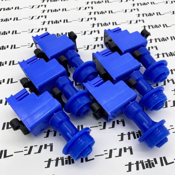 【未使用】馬力アップ! 日産 強化イグニッションコイル 6本 BNR34 RB26DETT GTR ER33 GTS GTST RB25DET ...