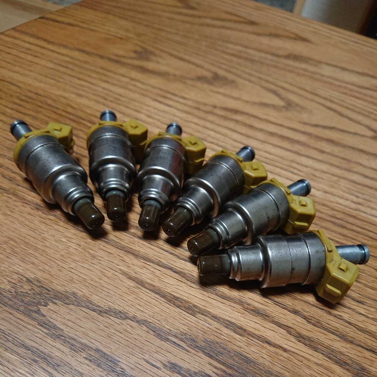 【傷や汚れあり】送料込み☆BNR34 スカイラインGT-R純正インジェクター 1台分★RB26 oem injector BNR32 ...