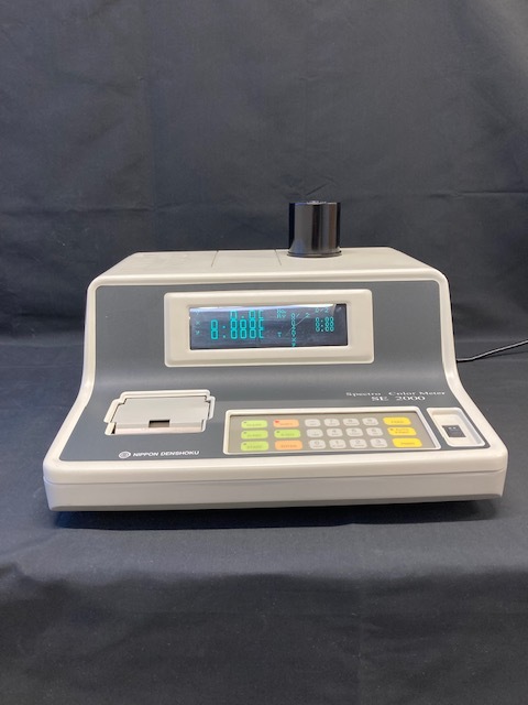 【傷や汚れあり】NIPPON DENSHOKU SE 2000 Spectro Color Meter 日本電色工業 分光色彩計の落札情報詳細 ...