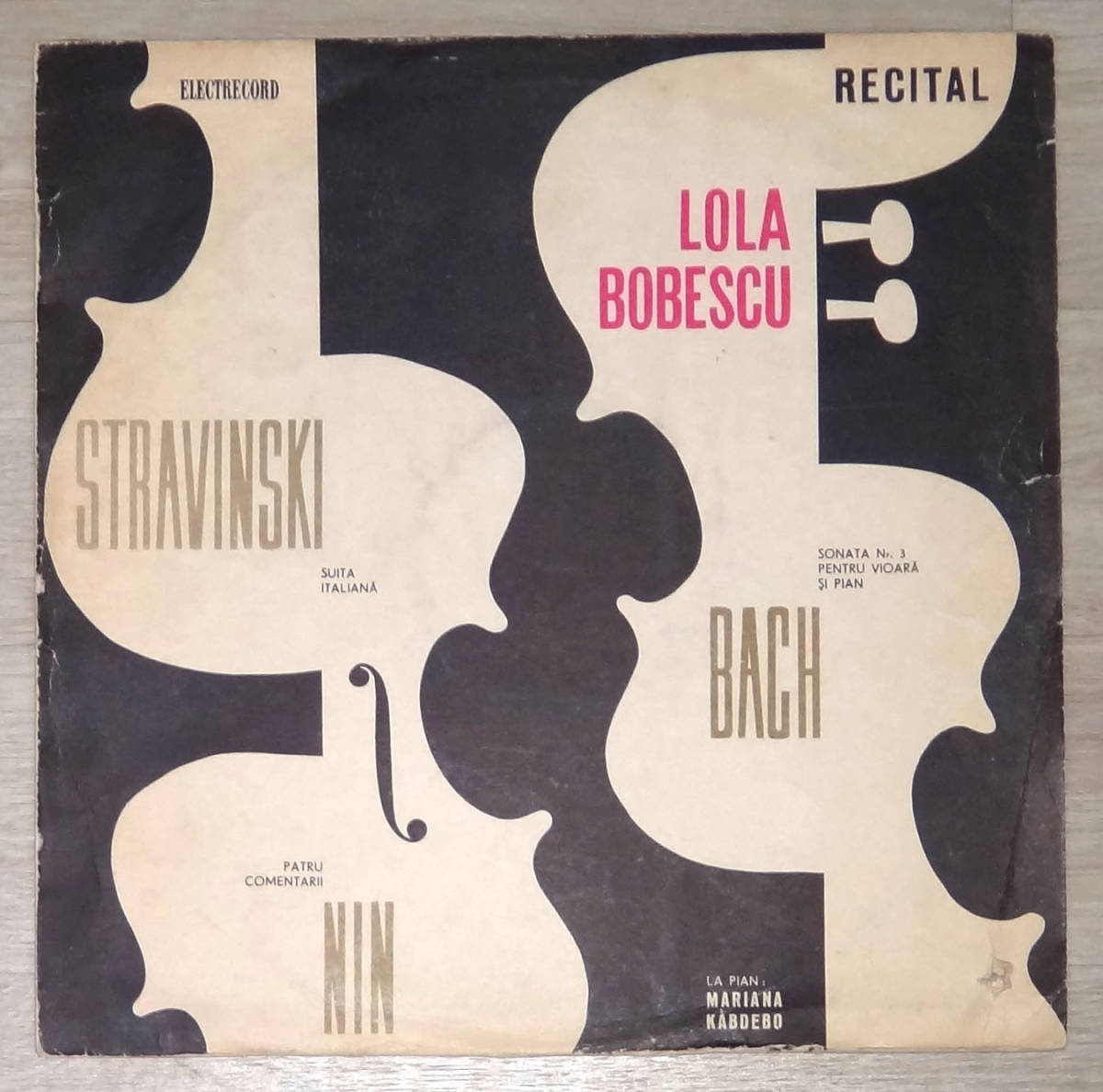 【やや傷や汚れあり】超レア! 極美! Electrecord ECE 0261 ローラ・ボベスコのヴァイオリン・リサイタルの落札情報詳細 - ヤフオク落札価格検索 オークフリー