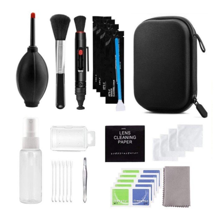 【未使用】【vaps_7】カメラ クリーニングキット 11点セット ケース付き レンズクリーナー 清掃 ブラシ クロス ブロワー 汚れ メンテナンス 送込の落札情報詳細 - ヤフオク落札価格 ...