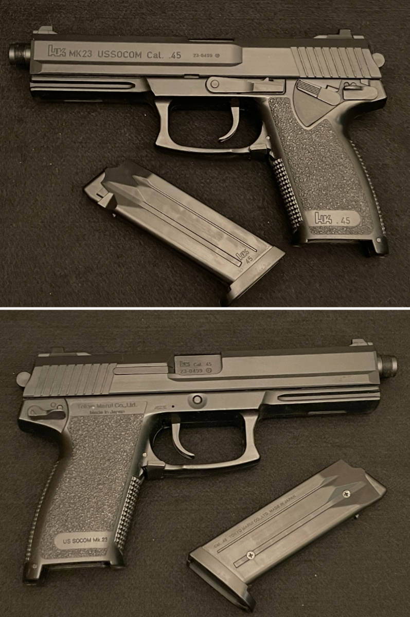 【全体的に状態が悪い】東京マルイ H&K ソーコム MK23 SOCOM エアガン 18歳以上 動作確認品 ジャンク扱いの落札情報詳細 ...