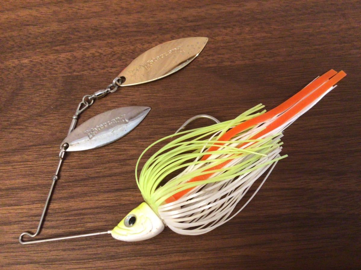 【やや傷や汚れあり】Z★良品★WATER LAND ウォーターランド ANGEL SPINNER BAIT(3/8oz) エンジェルスピナー ...
