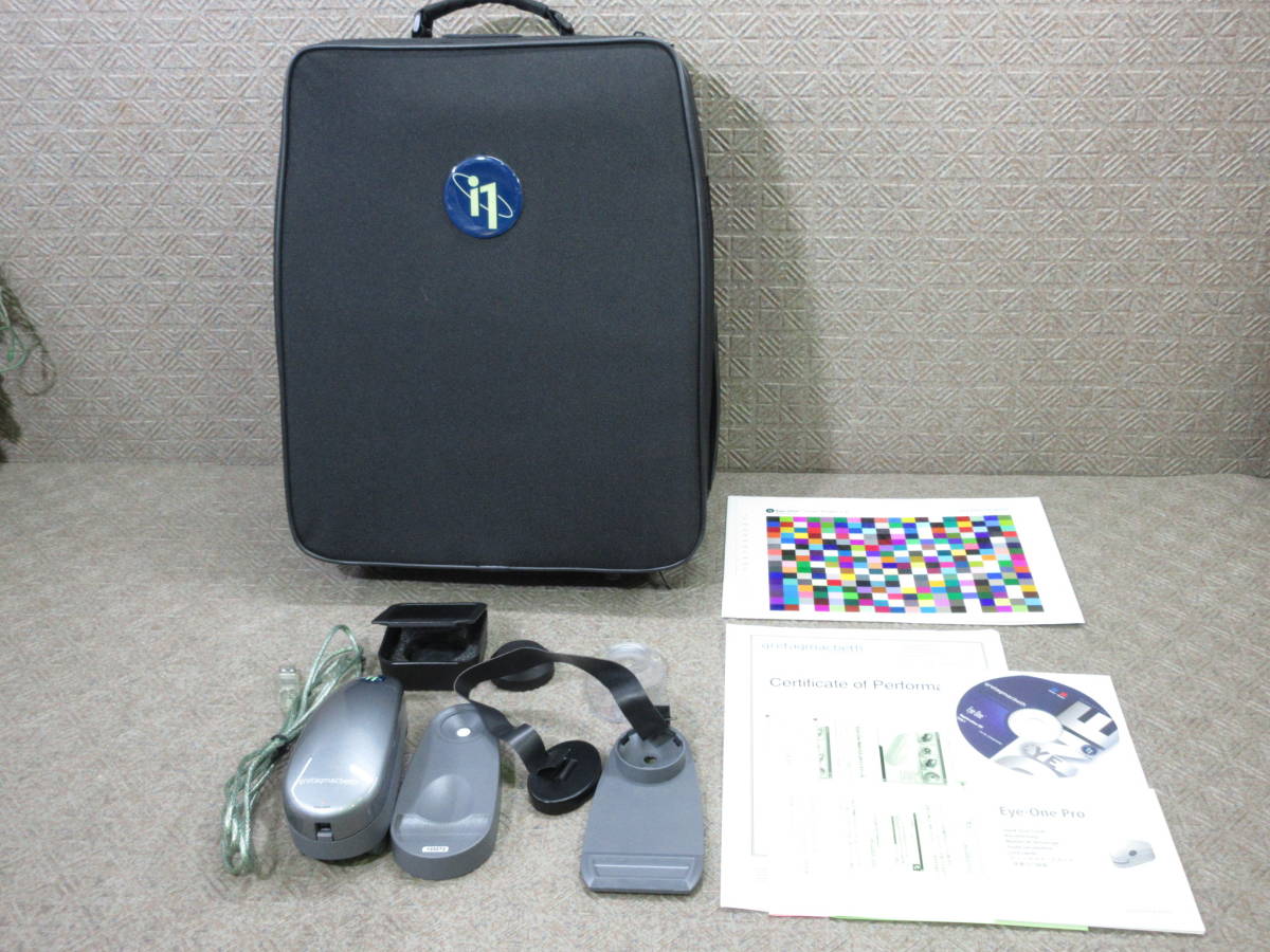 GretagMacbeth eye-one Pro Rev D X-Rite i1Pro 同等品 の落札情報詳細| ヤフオク落札価格情報 オークフリー