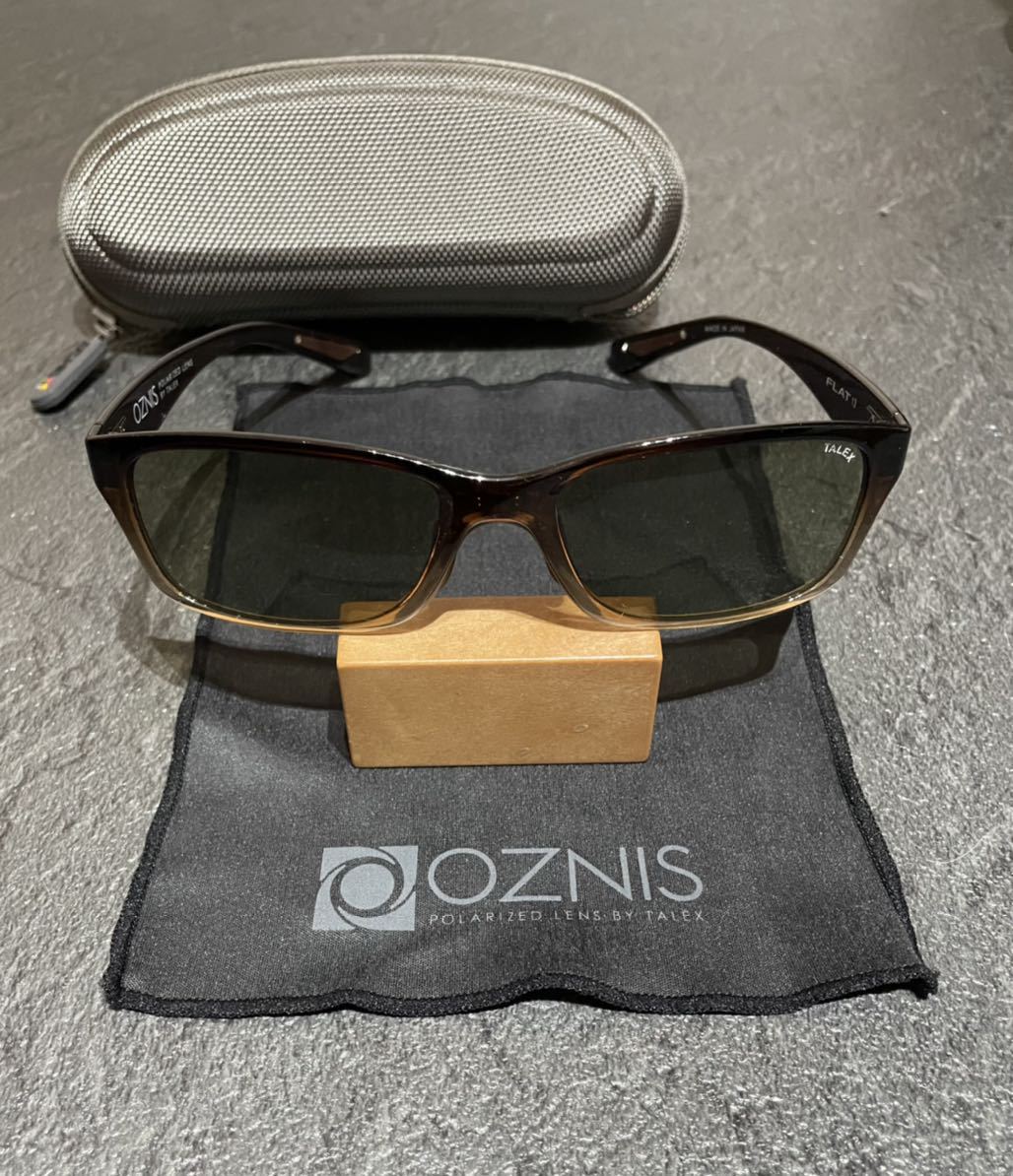【未使用に近い】OZNIS オズニス FLAT13 フラット TALEX タレックス社製偏光レンズ:トゥルービューの落札情報詳細 - ヤフオク落札価格検索 オークフリー