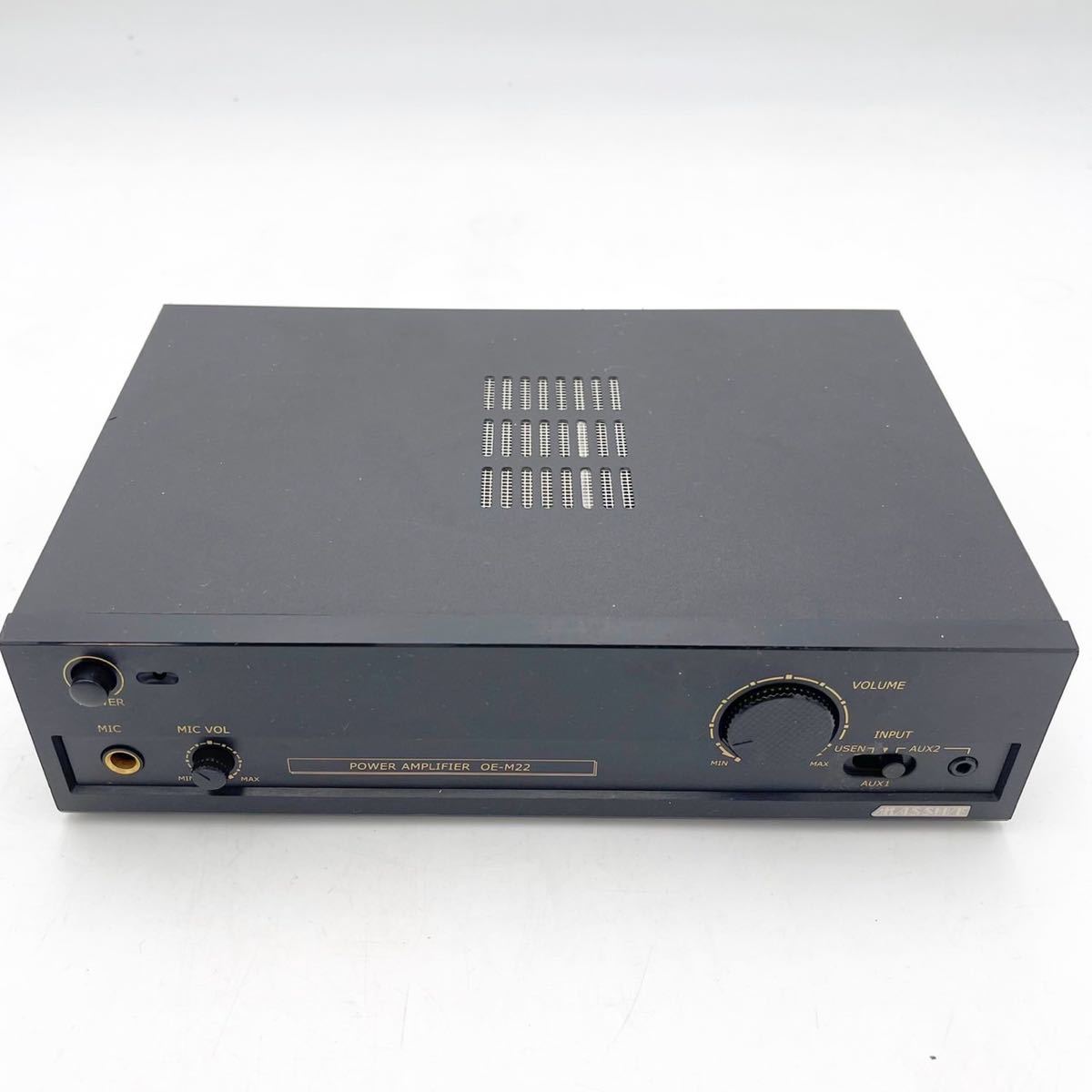 【やや傷や汚れあり】☆美品☆PHONIC AM55 アナログミキサー＆MASSIVE POWER AMPLIFIER OE-M22 パワー ...
