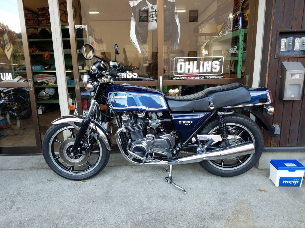 【目立った傷や汚れなし】カワサキ Z1000MK2 実働車・予備検付き レストア済み 売り切り (検 Z1 Z2 Z900 KZ1000A Z1000MK2 Z1-R Z750FX ...