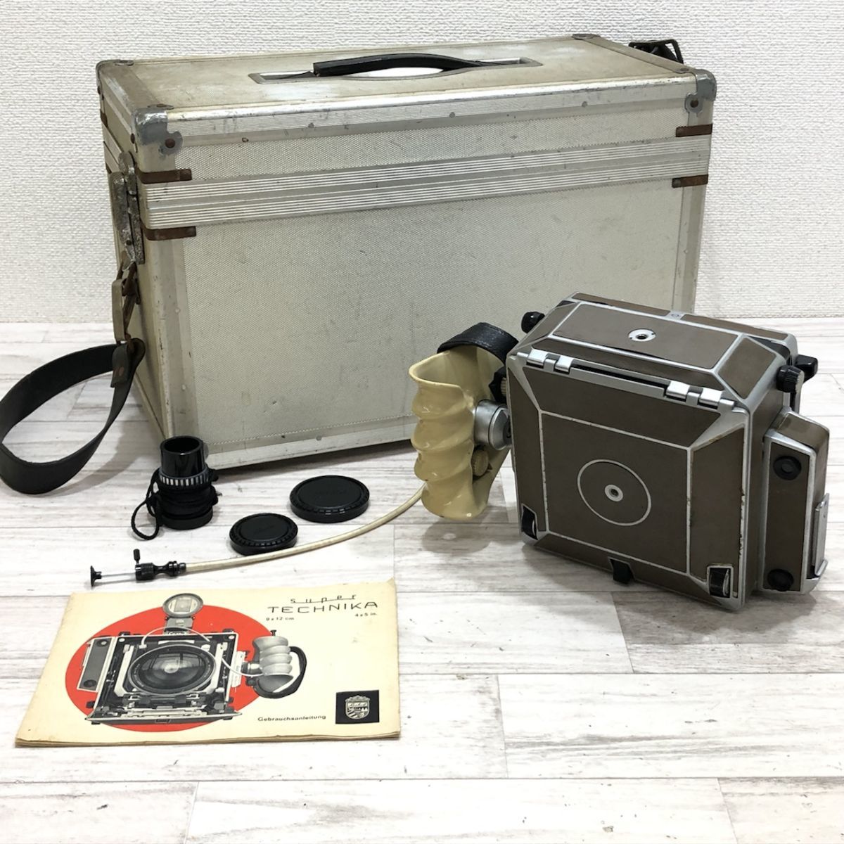 【やや傷や汚れあり】現状品 Linhof リンホフ SUPER TECHNIKA V 45 スーパーテヒニカ 大判カメラ NIKKOR-W 150mm F5.6[Q2741]の落札情報詳細 ...