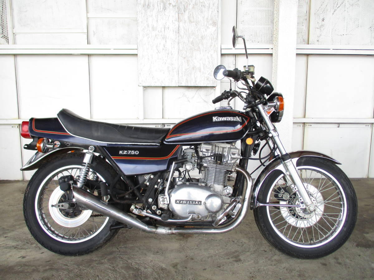 【傷や汚れあり】カワサキ KZ750B Z750B ツイン 実動車 仕上げベース (検 KZ1000A KZ900 KZ650の落札情報詳細 ...