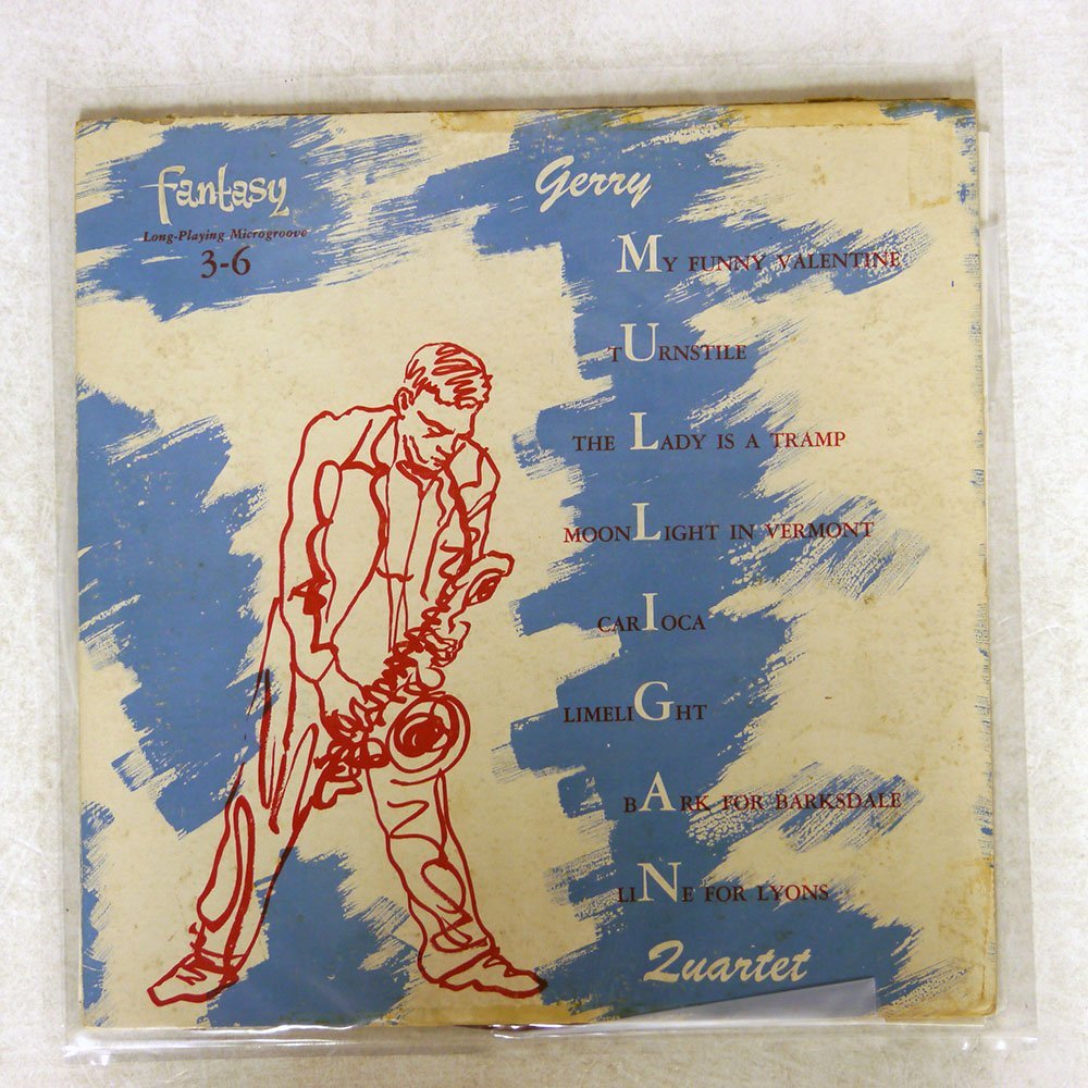 【傷や汚れあり】10 米 GERRY MULLIGAN/QUARTET/FANTASY 3-6の落札情報詳細 - Yahoo!オークション落札価格検索 オークフリー