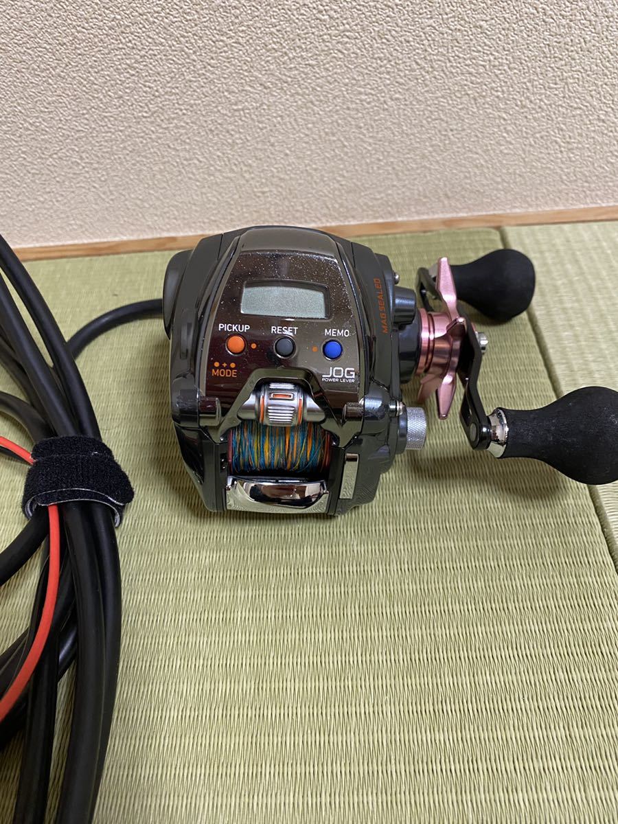 【やや傷や汚れあり】ダイワ DAIWA ダイワシーボーグ200J -DH 電動リール 動作確認済 MAGSEALED SEABORG の落札情報詳細| ヤフオク落札価格情報 オークフリー