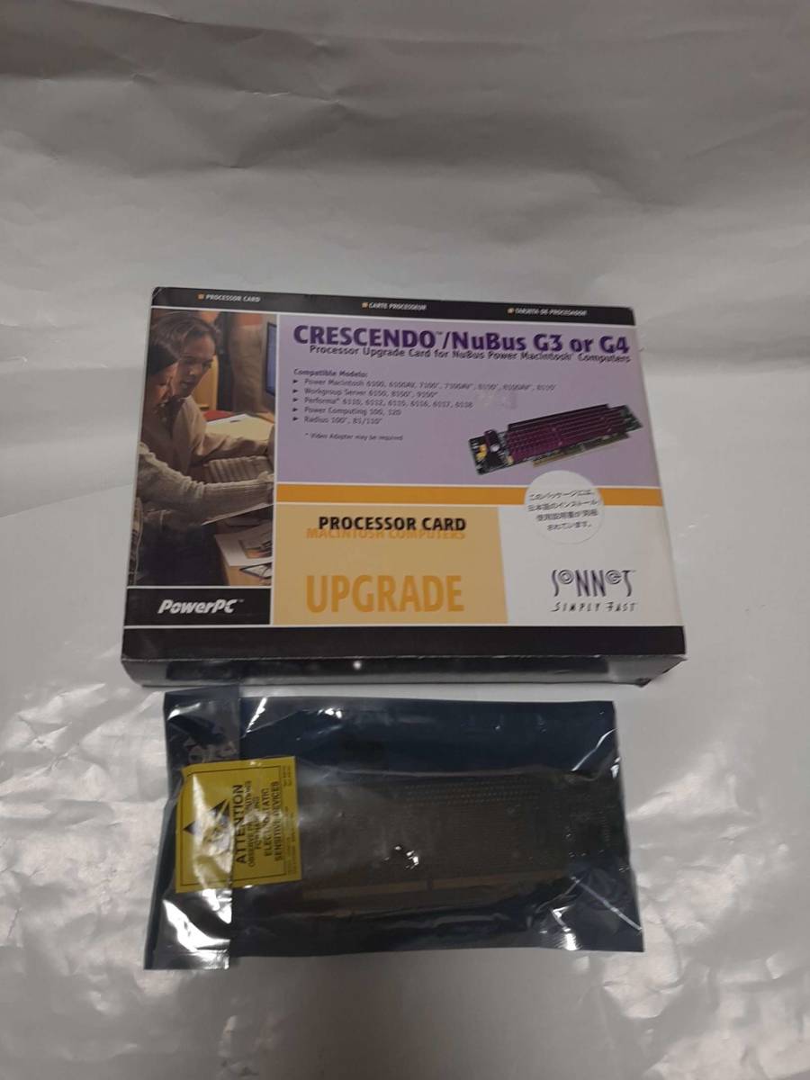 【未使用】【未開封新品】Sonnet Crescendo/Nubus G3 400MHz/1M アップグレードカード CFG3-400-1M ...